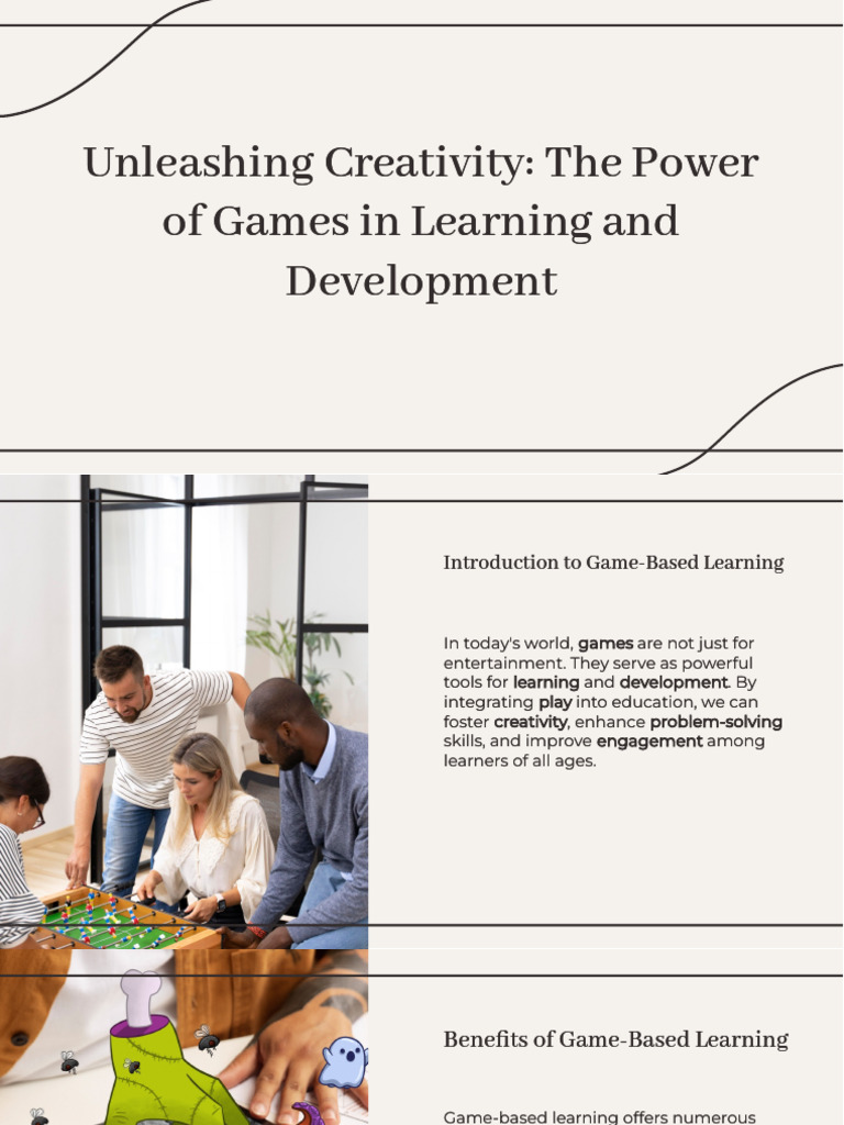 Slidesgo Unleashing Creativity The Power of Games in Learning and Development 202411091123424GmL ...