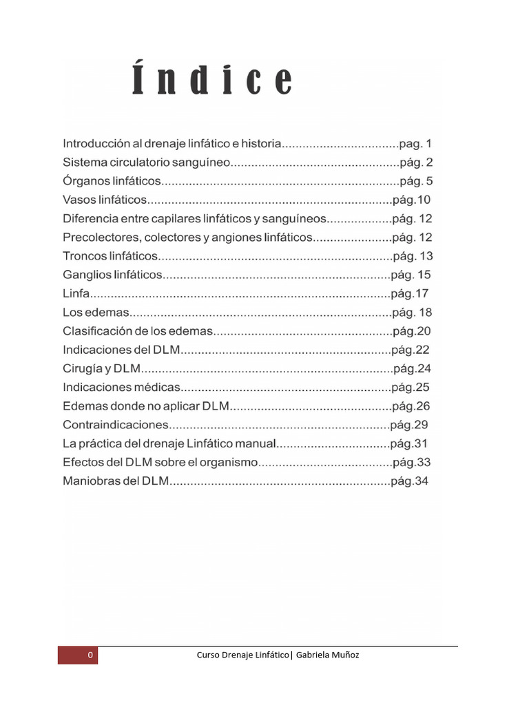 Drenaje Línfático Emil Vodder | PDF | Edema | Sistema linfático