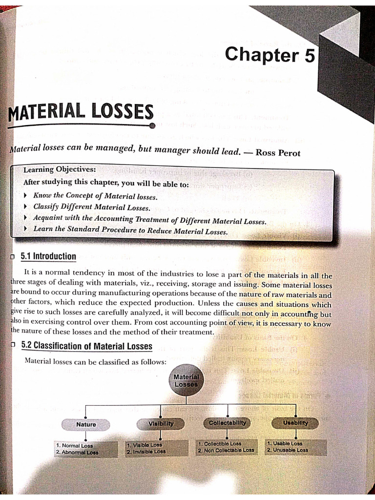 Material Loss | PDF