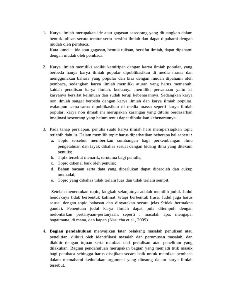 Tugas 1 Teknik Penulisan Karya Ilmiah | PDF | Karier & Perkembangan