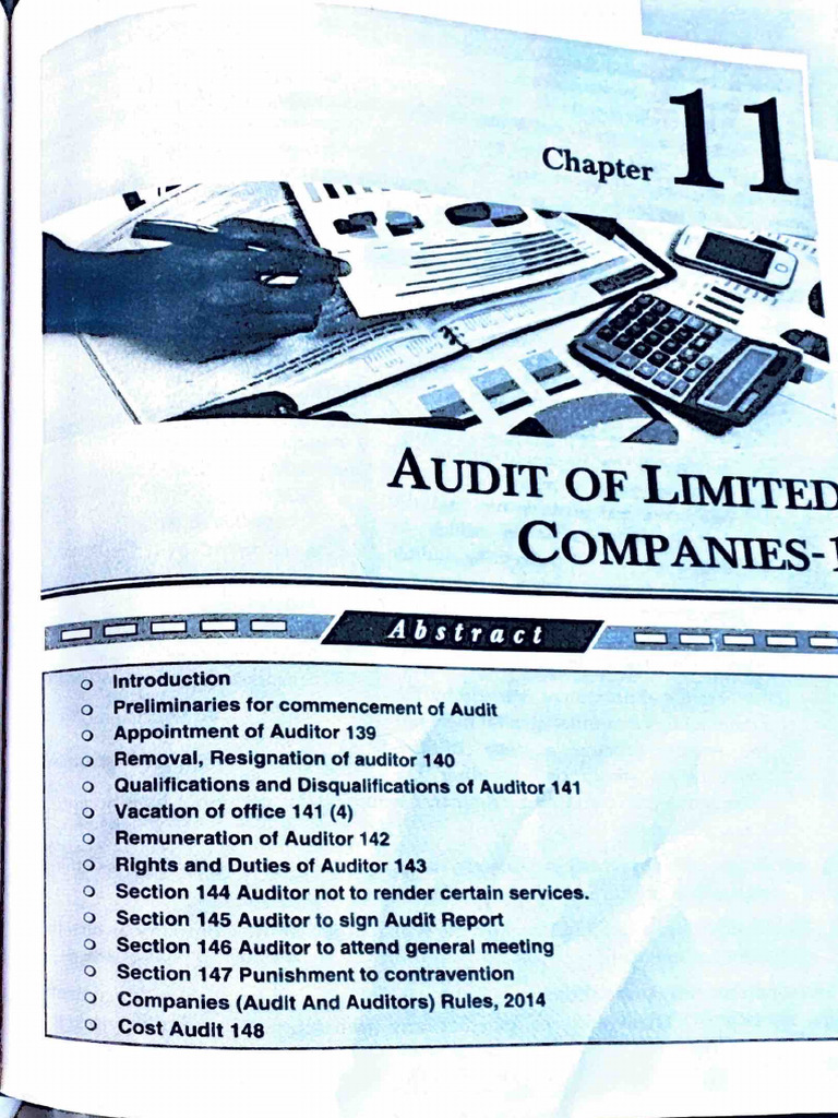 Audit of Limited Companies-1 | PDF