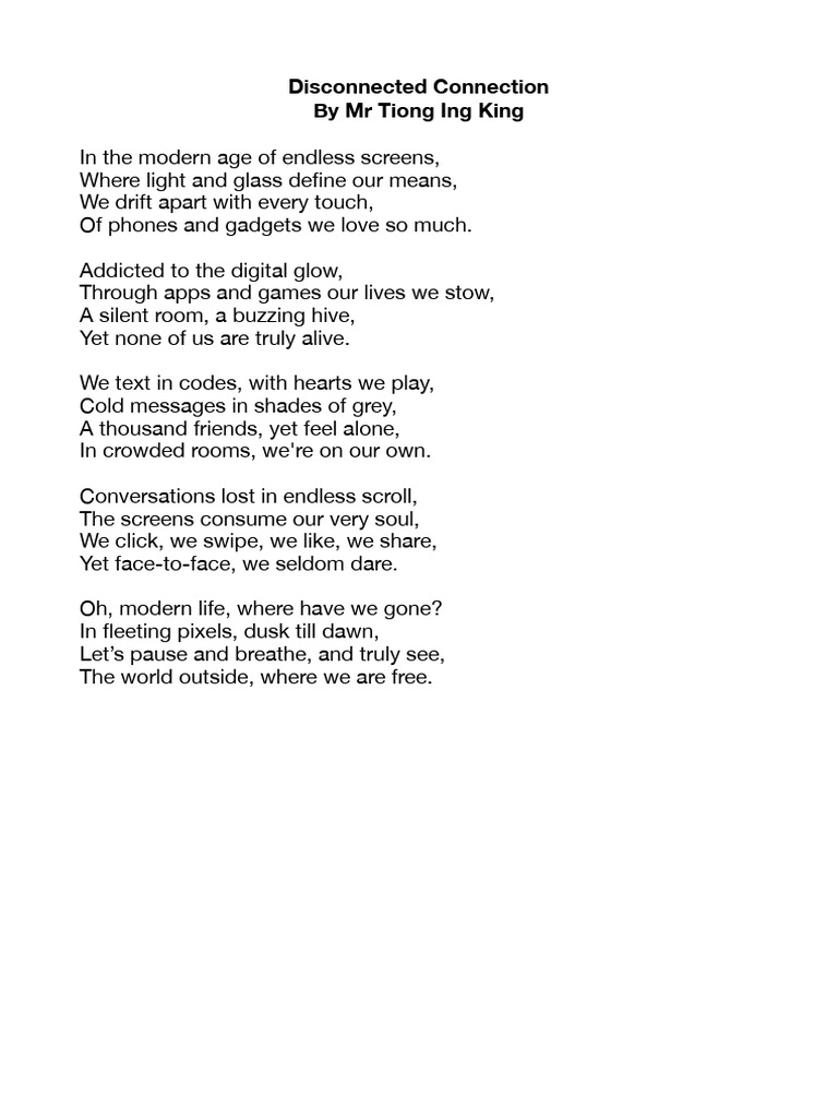 Disconnected Connection | PDF | Games & Activities