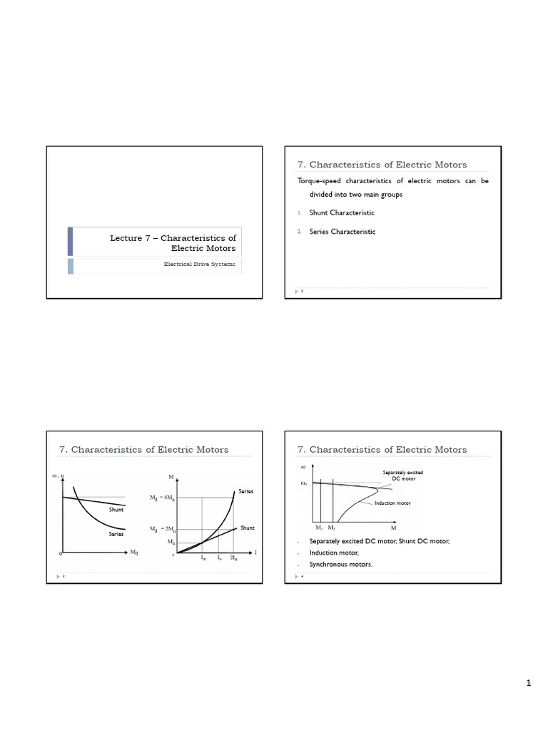EDS_L7 | PDF | Electric Motor | Mechanical Engineering