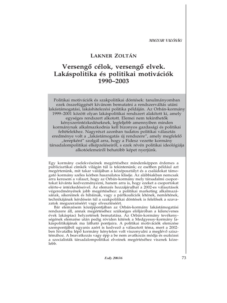 LAKNER | PDF