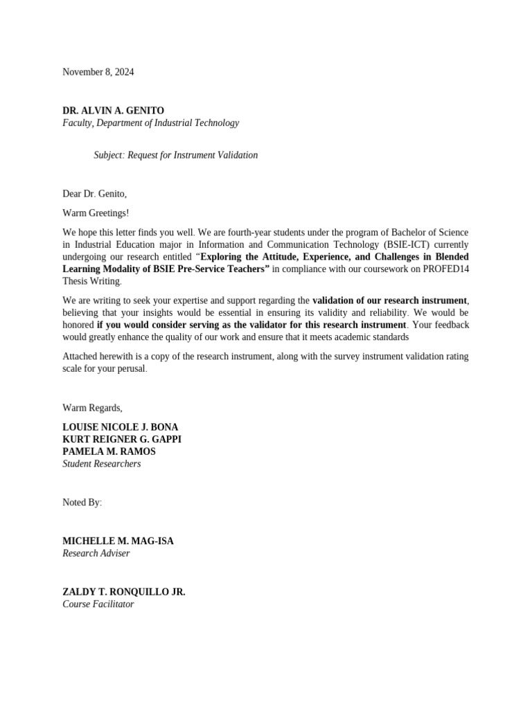 (Research) Letter Validation | PDF | Science | Cognition