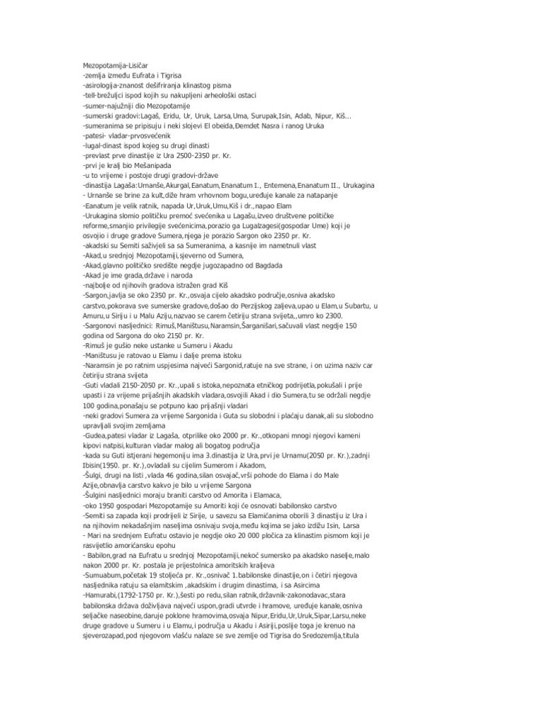 Stari Istok-Lisicar | PDF