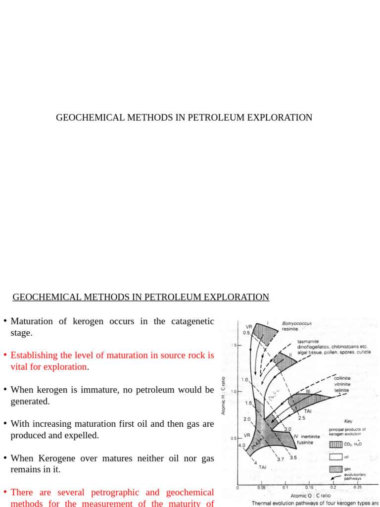 Geochemical Exploration of HC | PDF | Petroleum | Chemistry