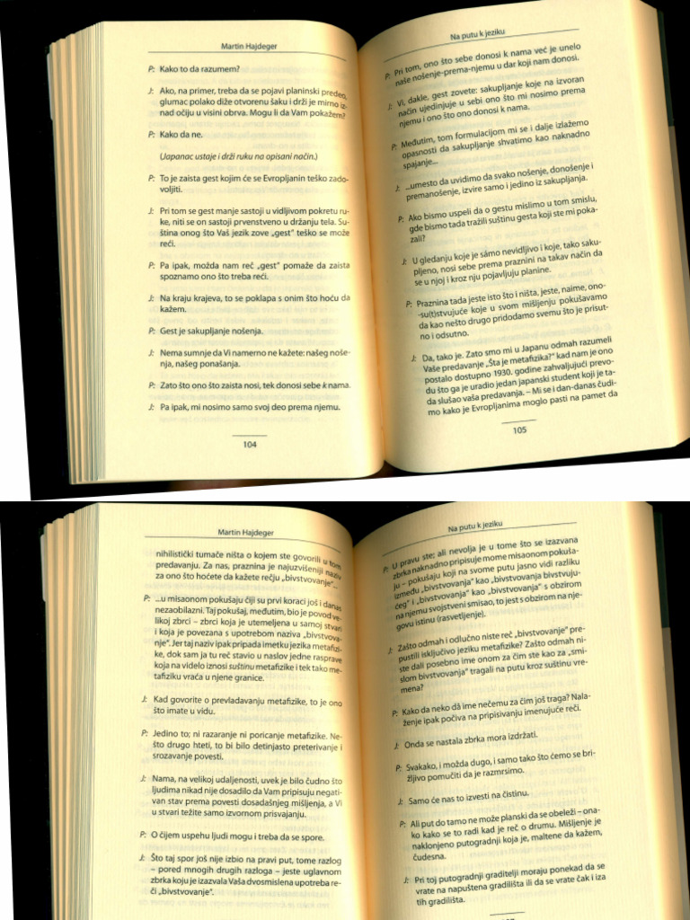 Hajdeger - Na Putu K Jeziku II | PDF