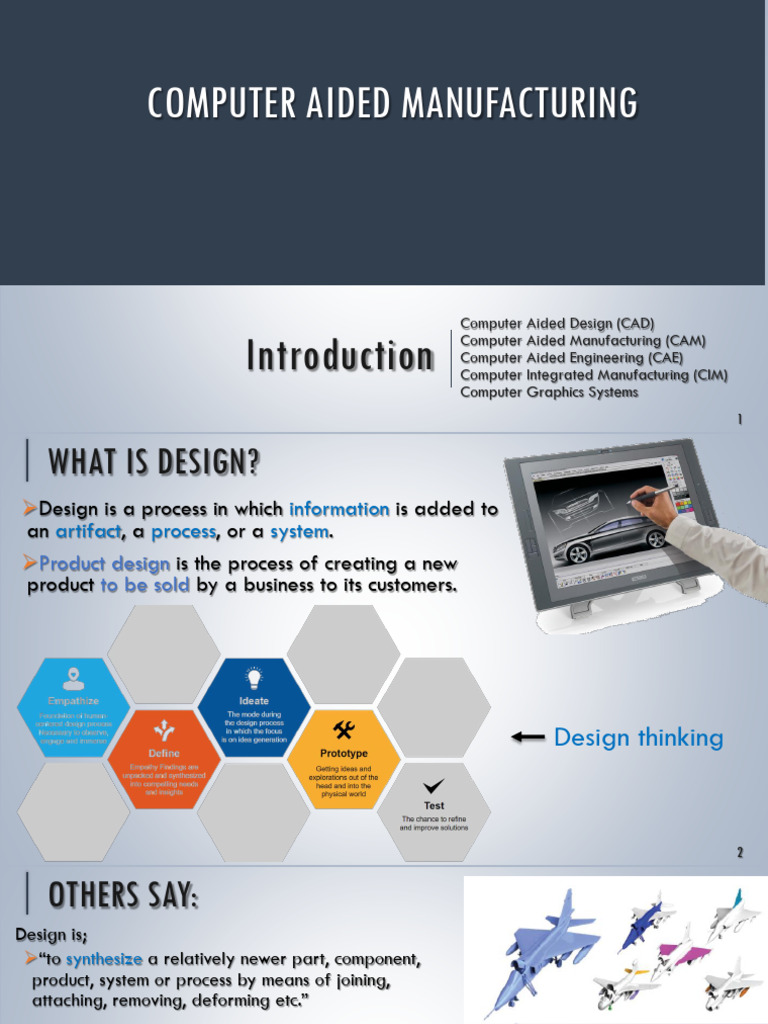 L1 - Introduction CAD CAM CIM and Computer Graphics Systems | PDF ...
