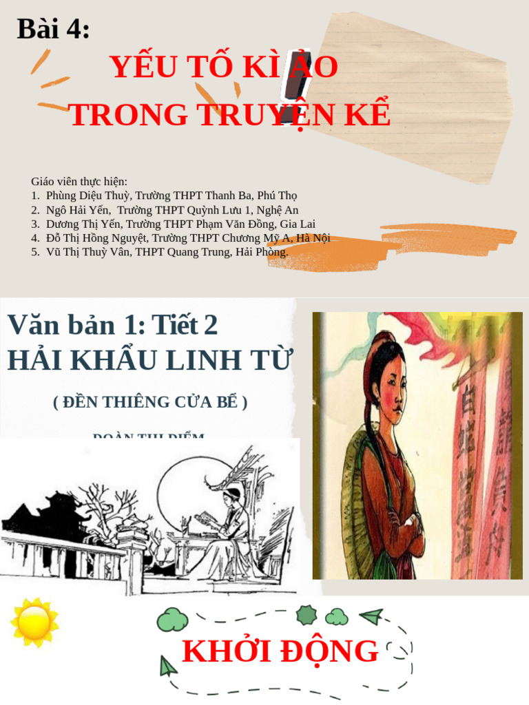 (Dacđ12) -Kntt-nhóm 2-Bài 4 - Đọc Vb1 - Hải Khẩu Linh Từ t2 | PDF