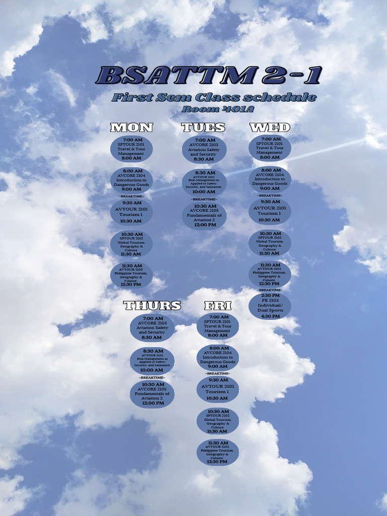 Class Sched | PDF | Safety | Risk