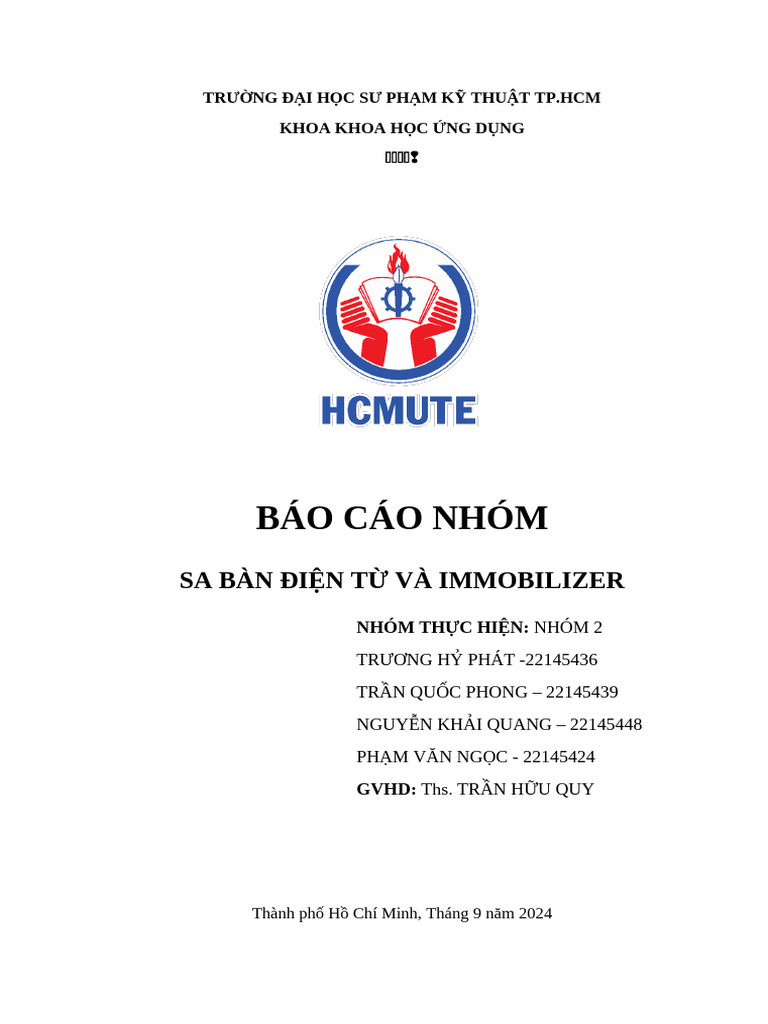Báo Cáo Nhóm 2 - Bài3 | PDF