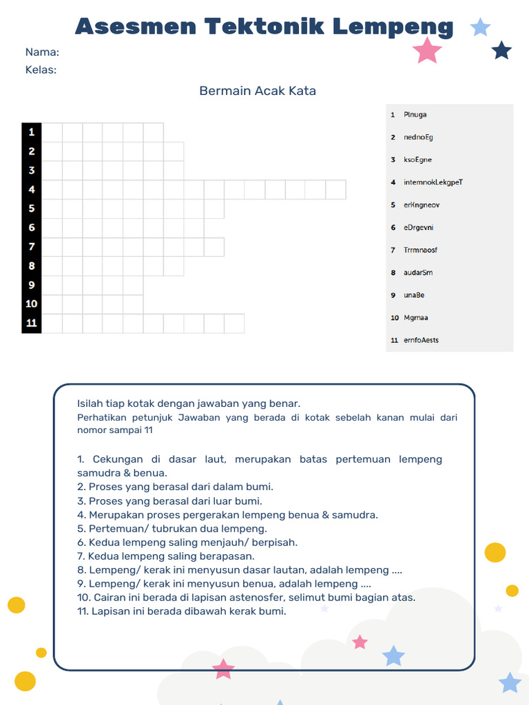 Asesmen Tektonik Lempeng | PDF