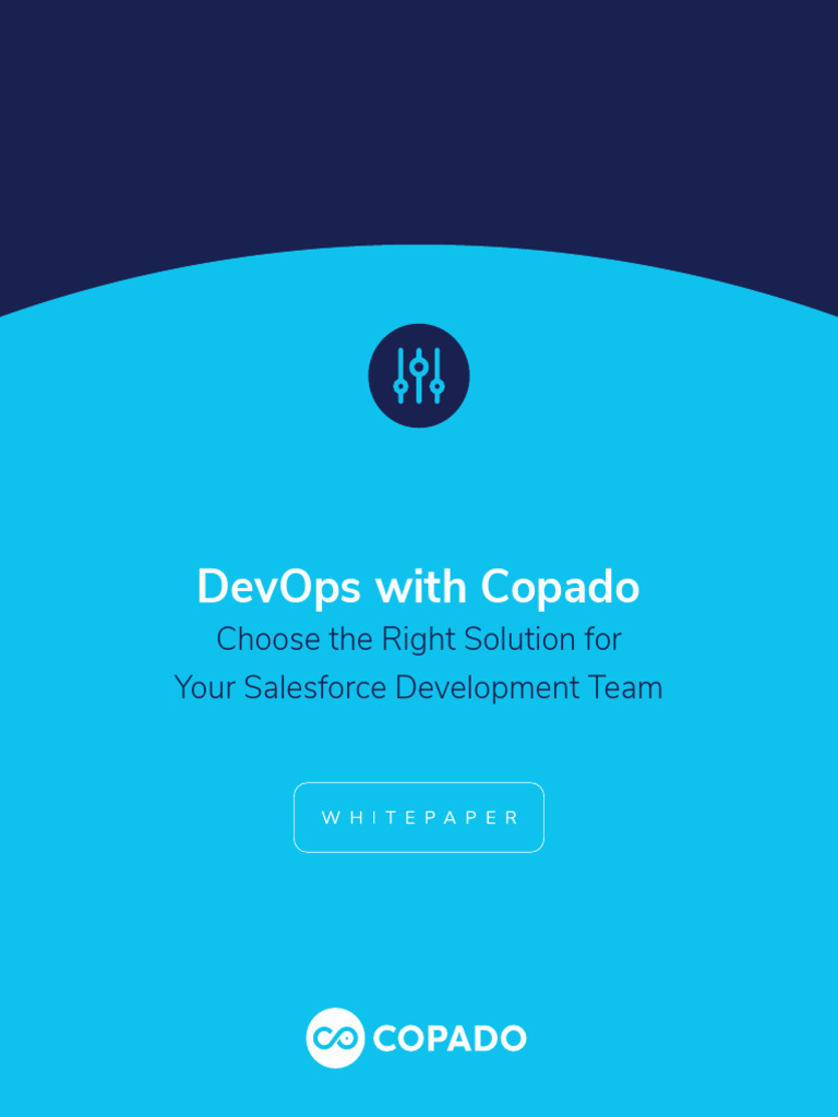 Whitepaper - Copado Platform Options | PDF | Version Control | Cloud Computing