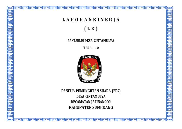 Cover LK Pantarlih | PDF