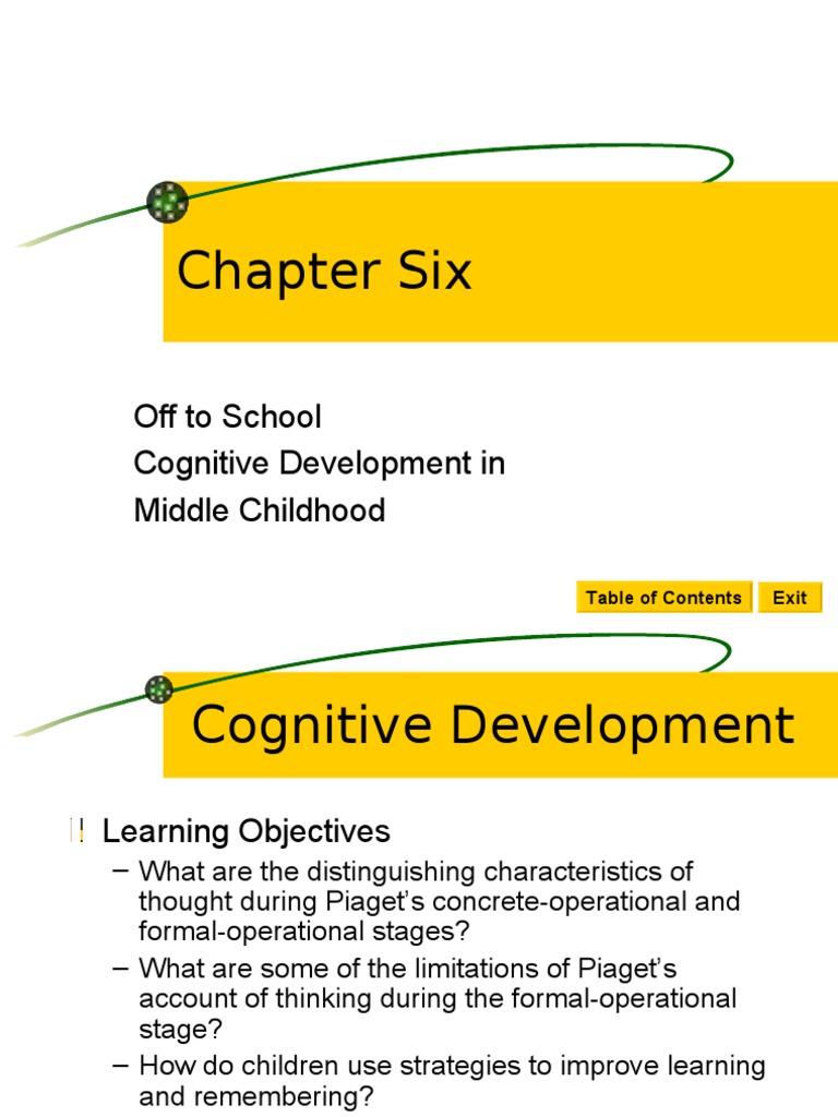 Cognitive Development in Middle Childhood | PDF | Intelligence Quotient ...