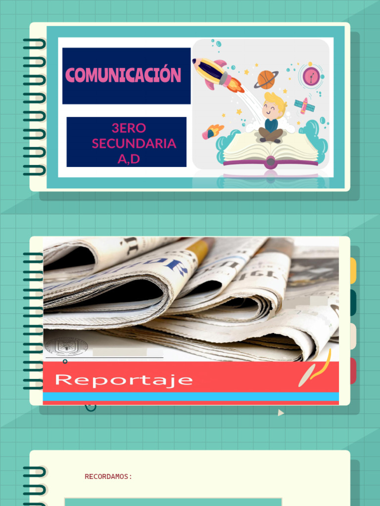 Reportaje 3ero | PDF