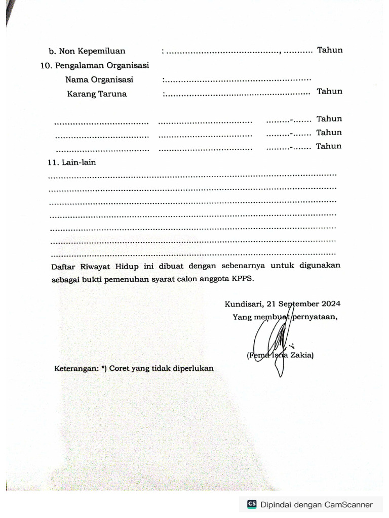 Fema Isna Zakia | PDF