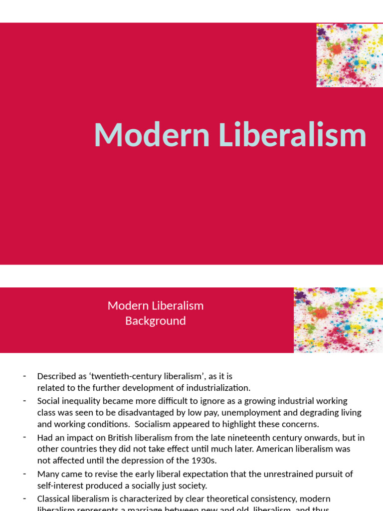 Modern vs Classical Liberalism Explained | PDF | Social Democracy ...