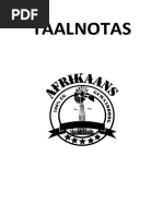 Afrikaans Stompi Word Order | PDF