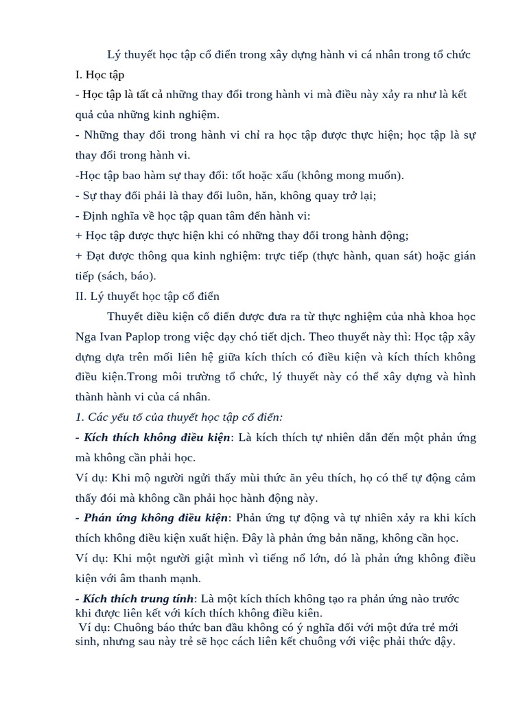 Lý thuyết htcd | PDF