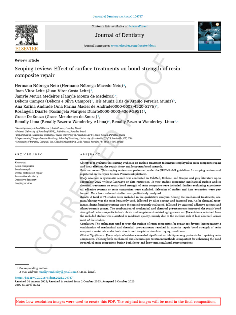 Bond Strength | PDF | Dental Composite | Composite Material