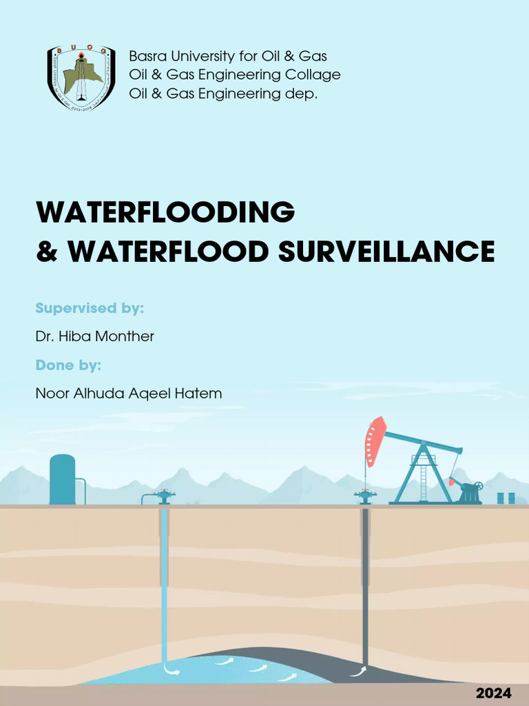 Water flooding petrogeo | PDF | Petroleum Reservoir | Extraction Of Petroleum