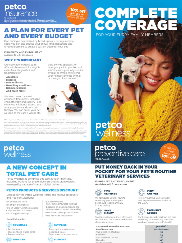 Petco Wellness - Insurance and Preventive Care Overview | PDF | Insurance | Health Care