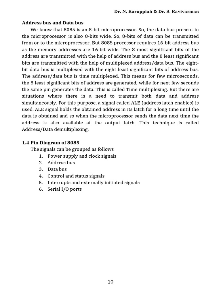 8085 Microprocessor Basics | PDF | Teaching Methods & Materials | Computers