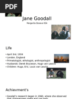02 The Life & Work of Jane Goodall | PDF