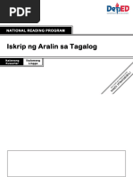 Mga Letrang Nagsisimula Sa Letrang T | PDF
