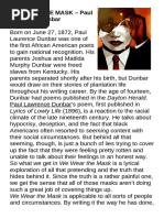 Analysis of Senghor's Prayer to Masks | PDF