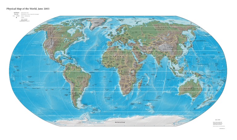 World Geography: Countries, Oceans, and Seas | PDF | Travel