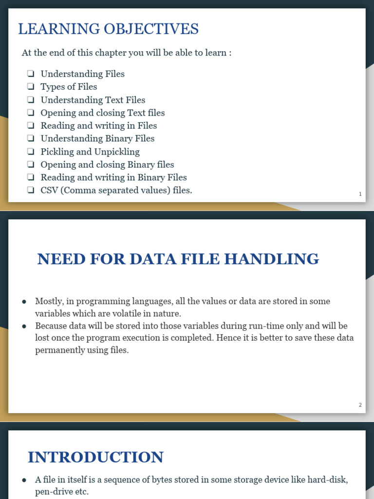File Handling | PDF | Comma Separated Values | Computer File File Handling | PDF | Comma Separated Values | Computer File