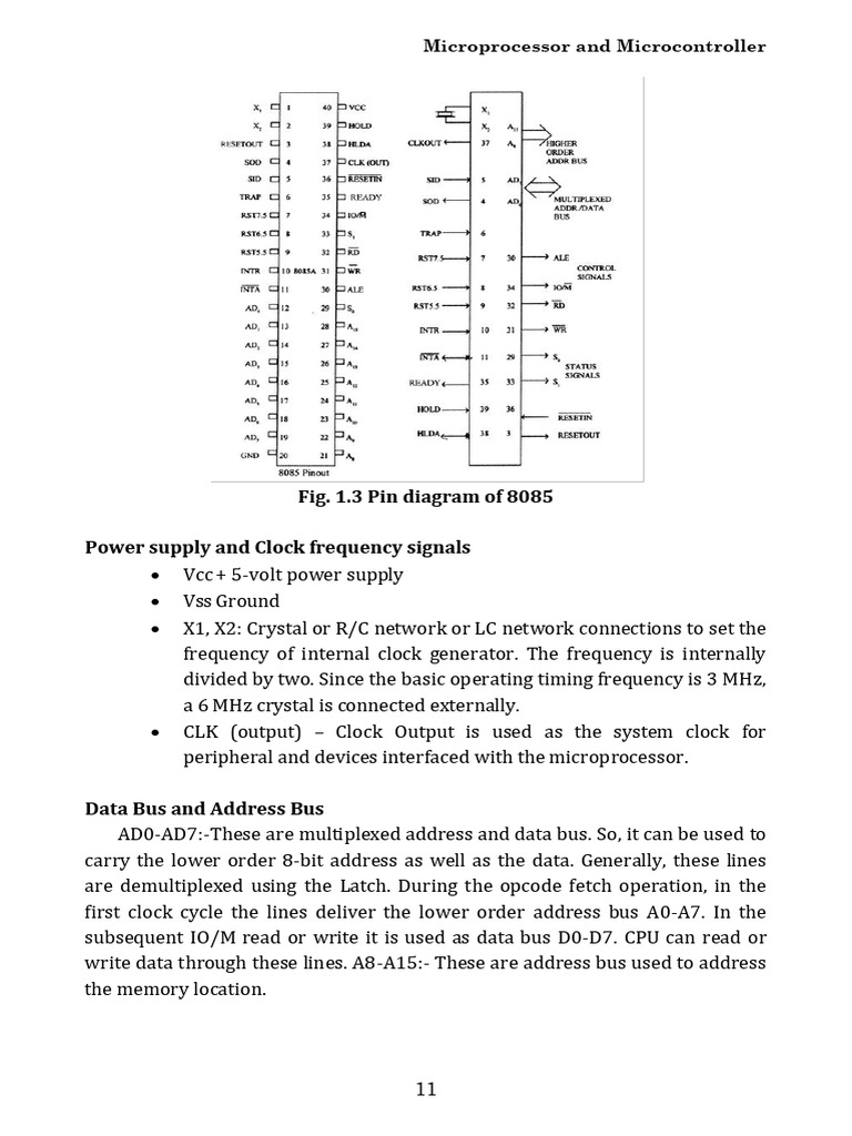 Microprocessors and Microcontrollers 11 | PDF | Computers