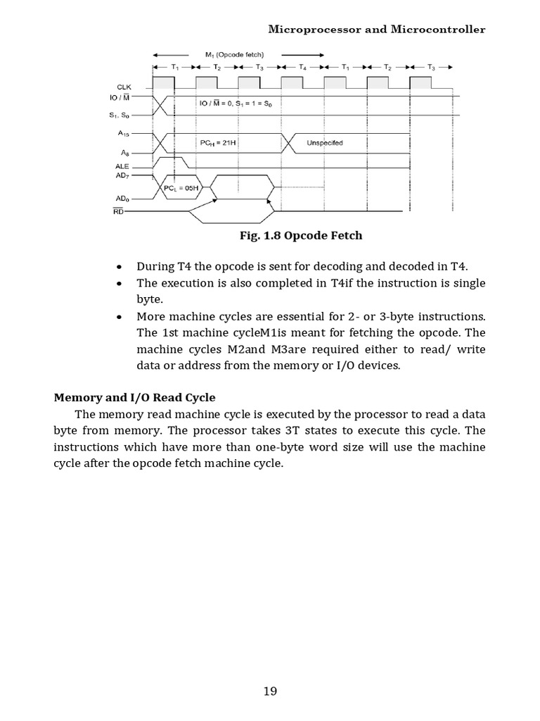Microprocessors and Microcontrollers 19 | PDF