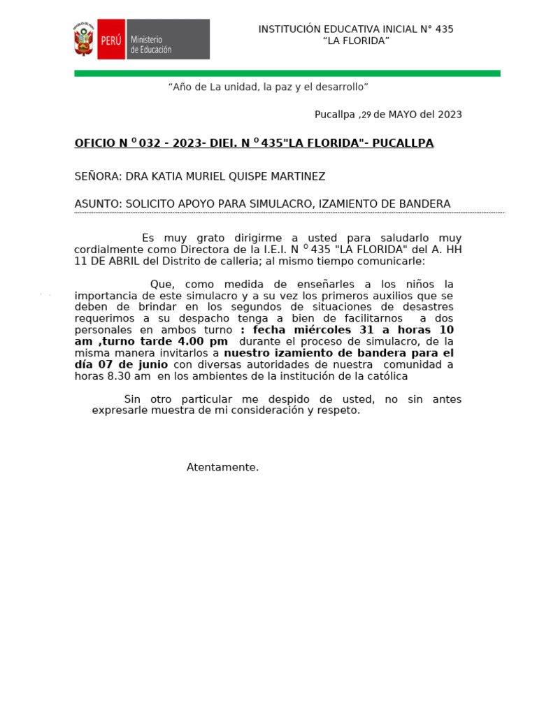 Oficio de Alianza 2023 Posta | PDF | Religión y espiritualidad