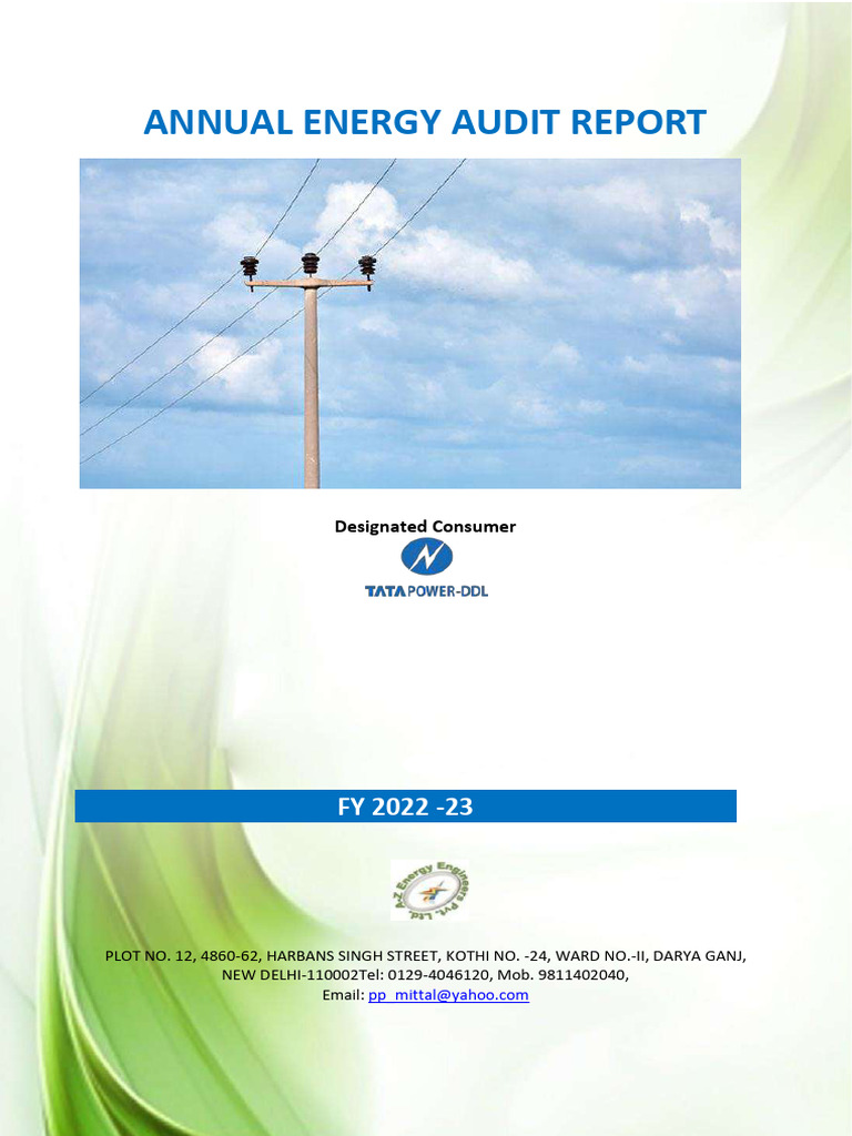 Annual Energy Accounting Report of Tata Power DDL FY 2022-23 | PDF ...