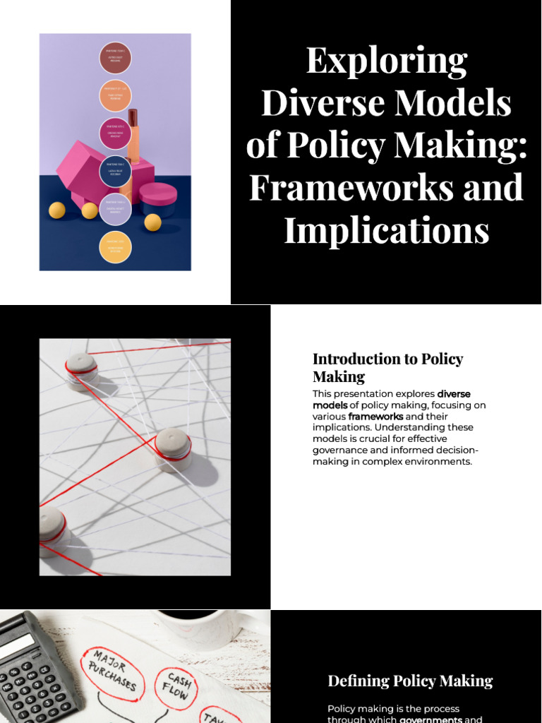 Diverse Policy Making Models Explained | PDF | Policy | Governance