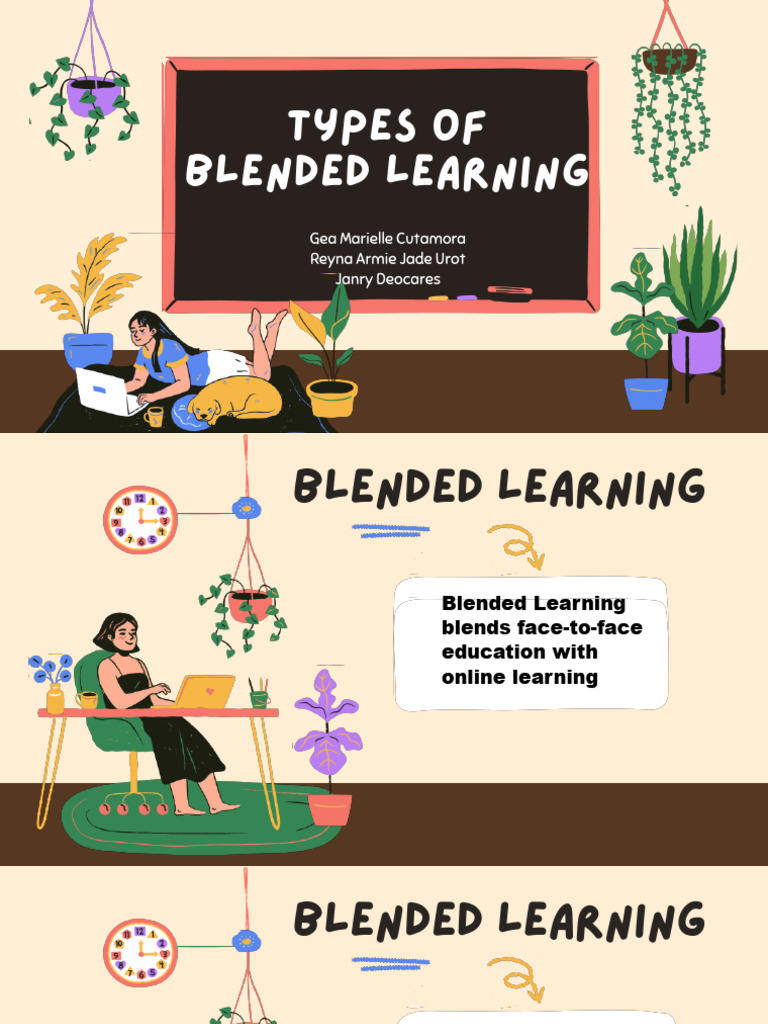 Types of Blended Learning | PDF | Educational Technology | Learning