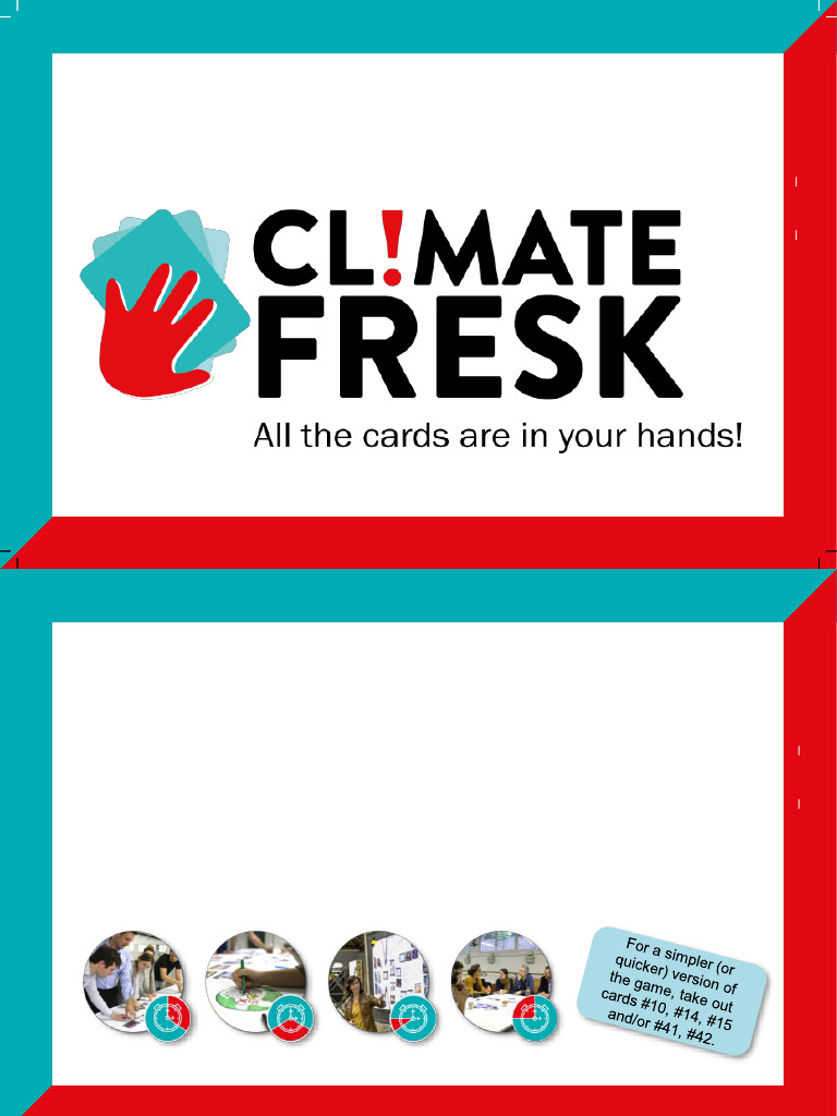 Climate Change Card Game | PDF | Greenhouse Gas | Greenhouse Effect
