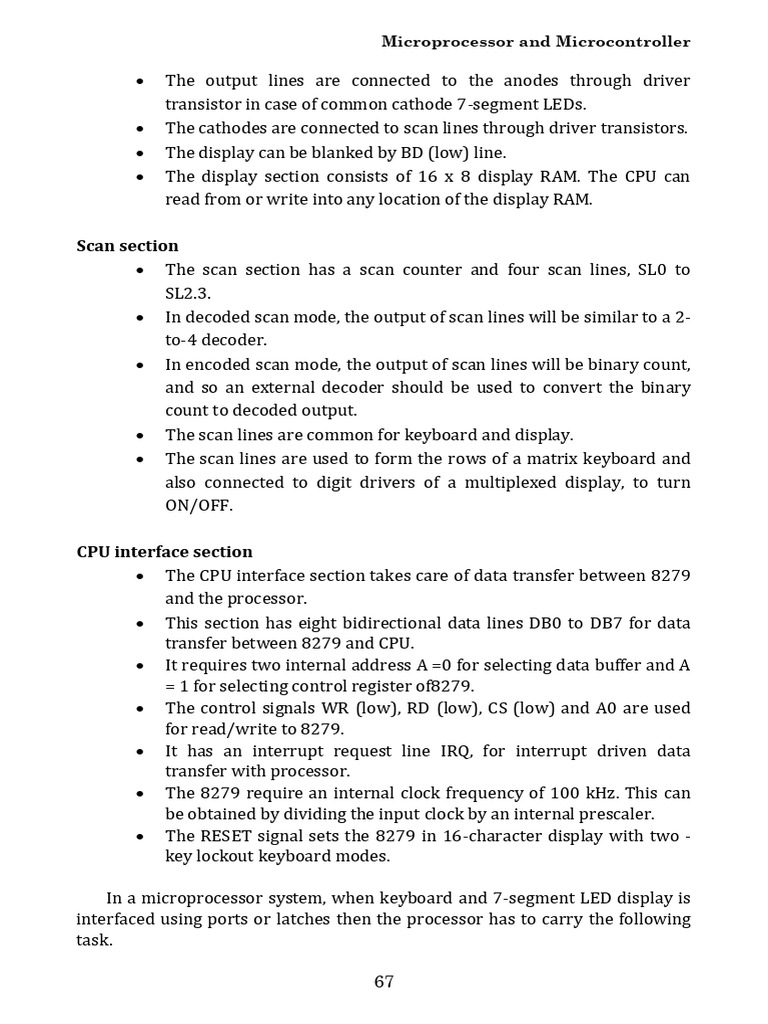 Microprocessors-and-Microcontrollers-67 | PDF