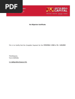 IDFC First Bank No Dues Certificate | PDF