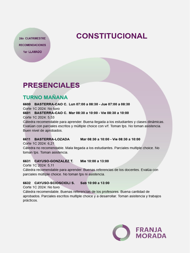 Constitucional 2c 2024 1ll | PDF | Pruebas | Evaluación educativa y ...