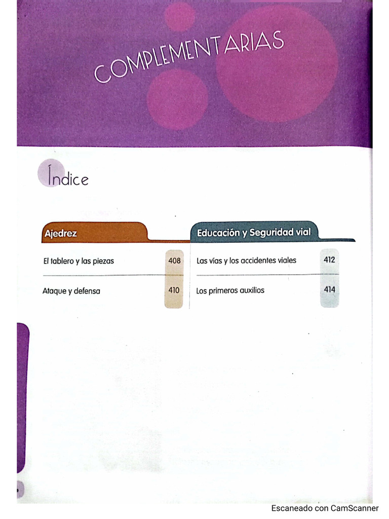 3ero Complementarias | PDF