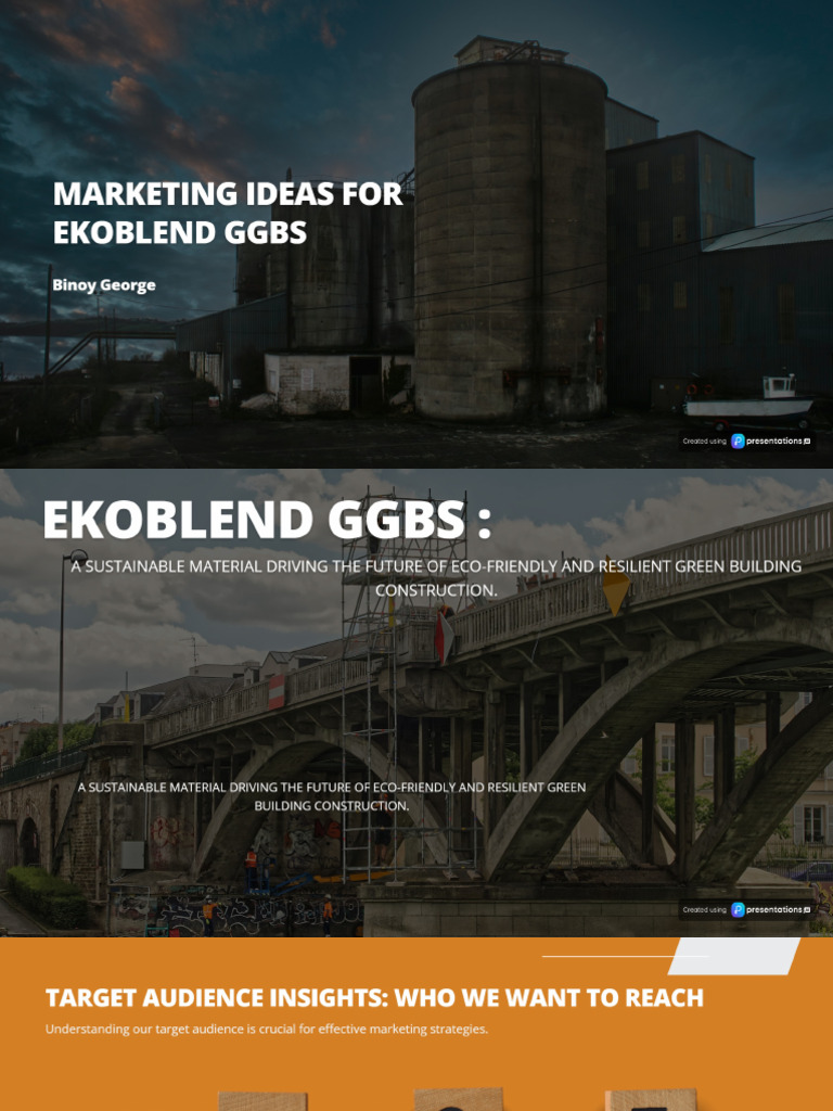 Marketing Ideas For GGBS | PDF