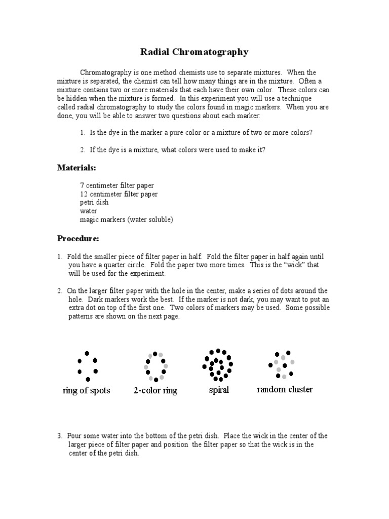 14 - Radial Chromatography | PDF