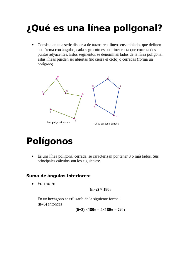Qué Es Una Línea Poligonal-00000 | PDF | Ángulo | Triángulo
