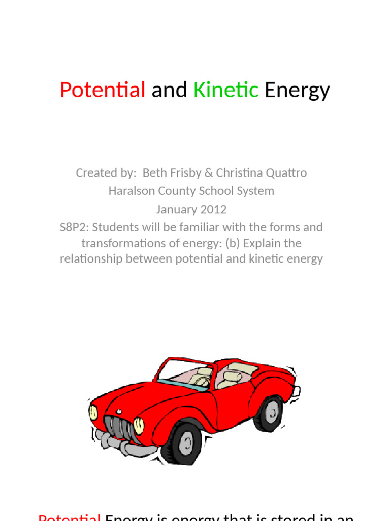 Kenetic Energy | PDF