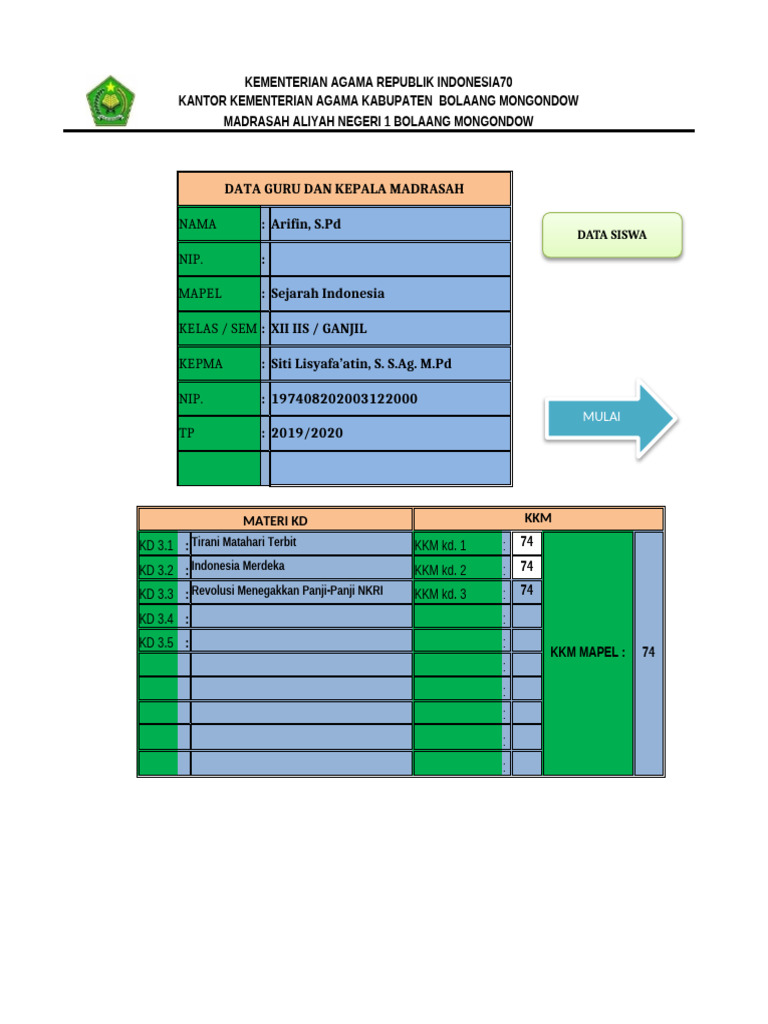 Sejarah Indonesia XII IIS | PDF